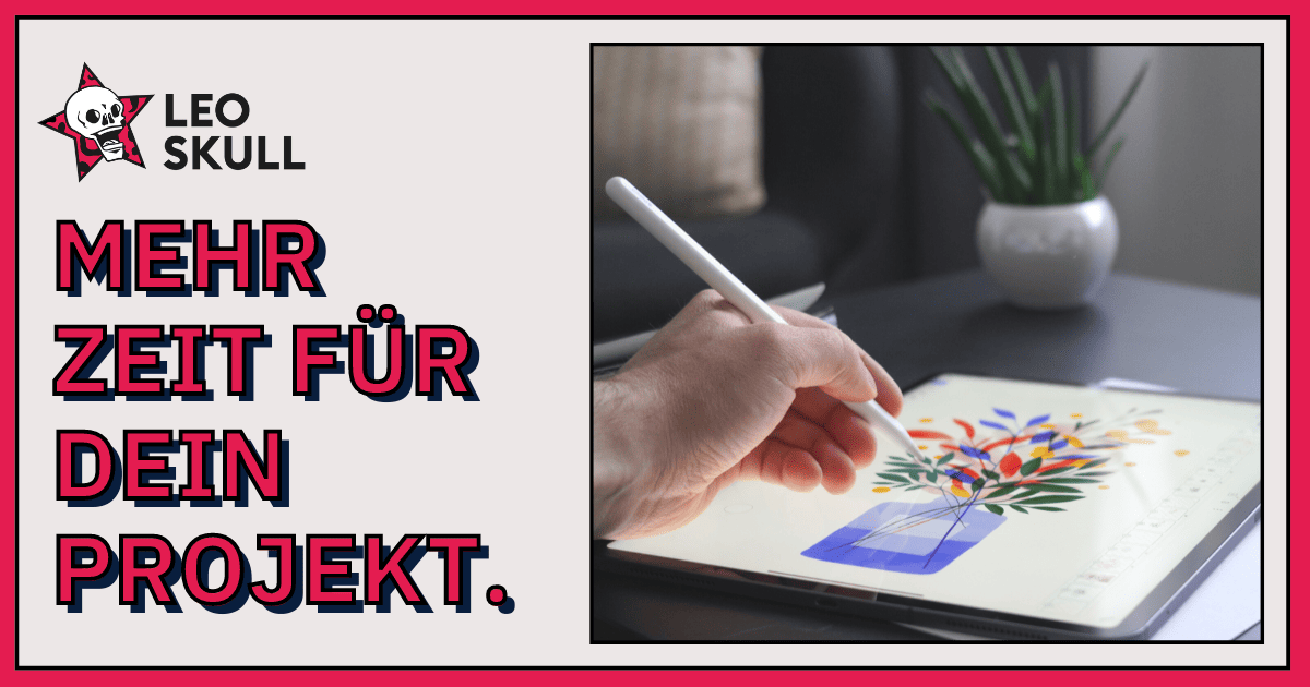 Zeit für mehr Kreativität mit Leo Skull Webseiten & Hosting
